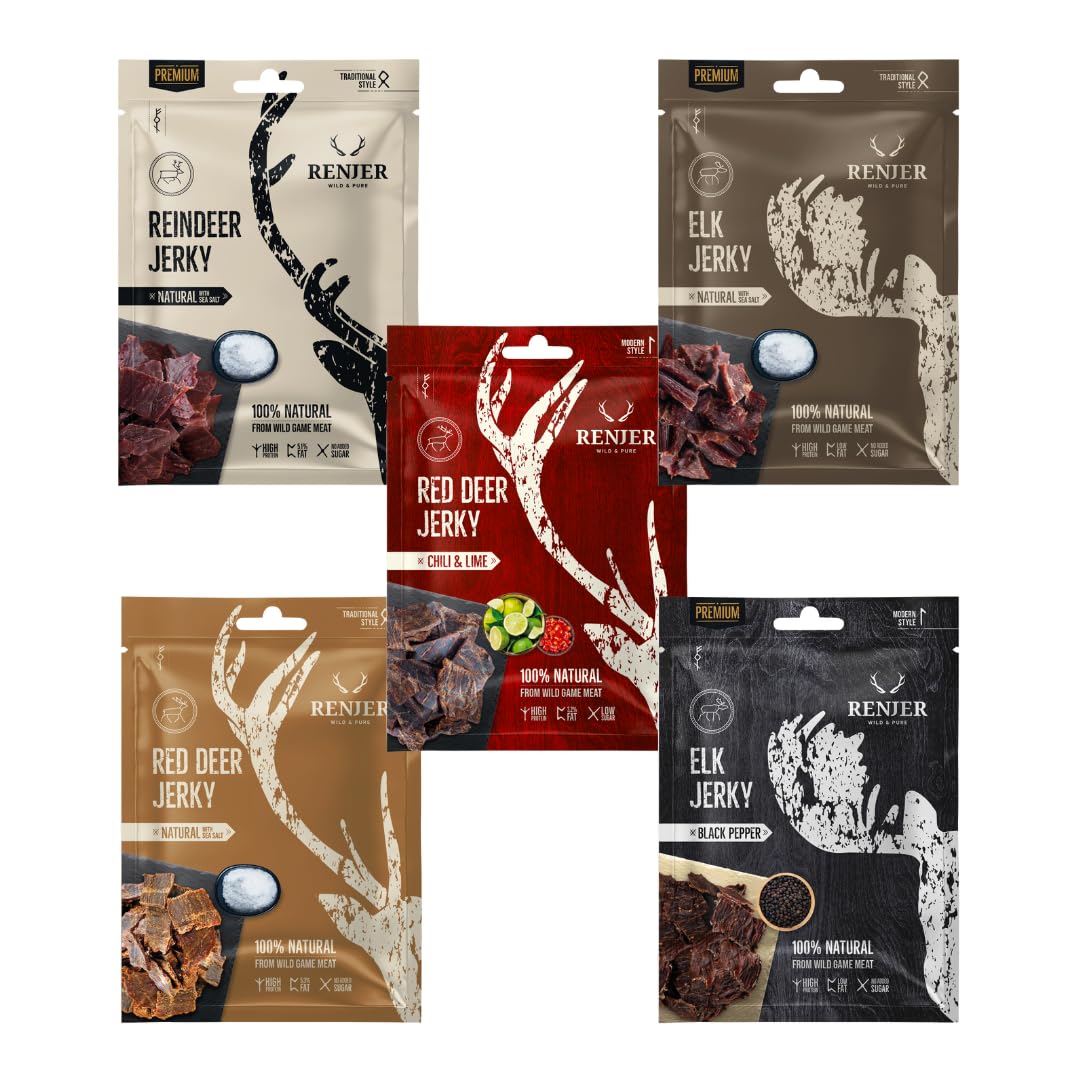 Renjer Tasting - 5 Pack (5 x 25g) – Jerky Store Europe